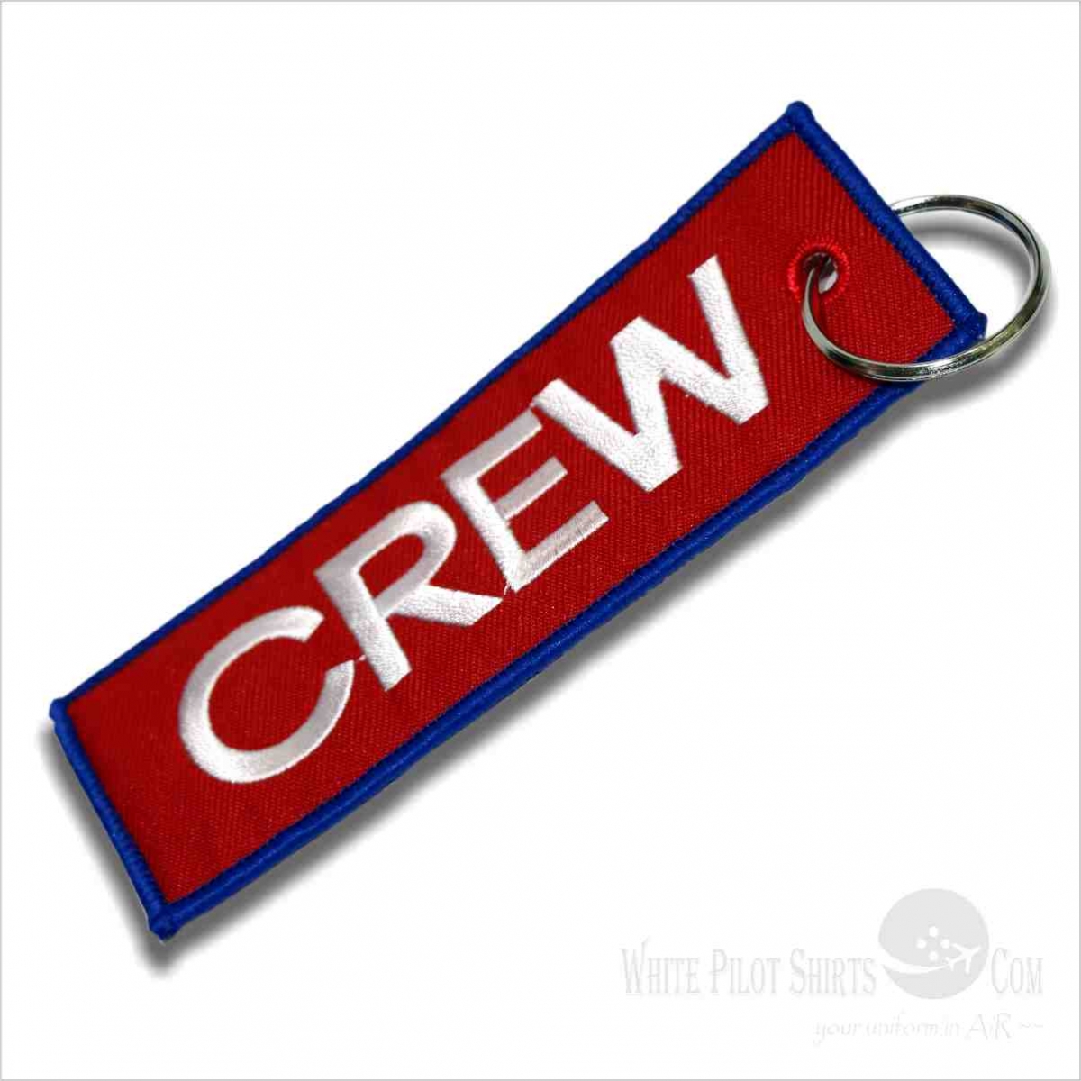 Crew Tag - Red | Accessories | Luggage Tags White Pilot Shirts - Made 2 ...